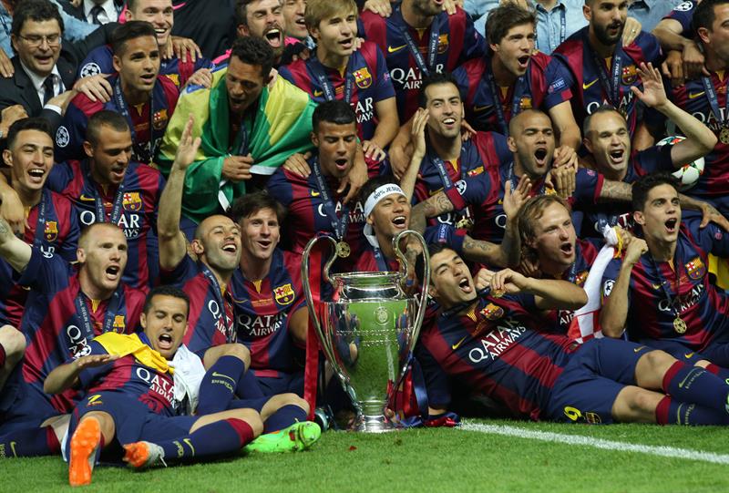 Fc Barcelona Champions League 2017 Wallpaper