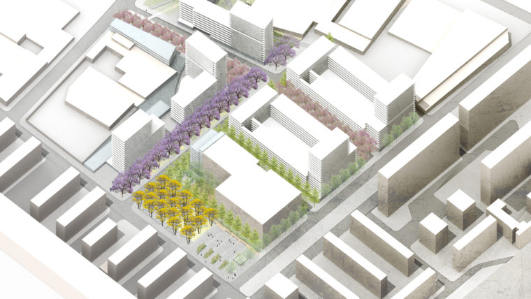 L'àmbit de l'antiga fàbrica de Cobega pren forma, i els nous carrers ...