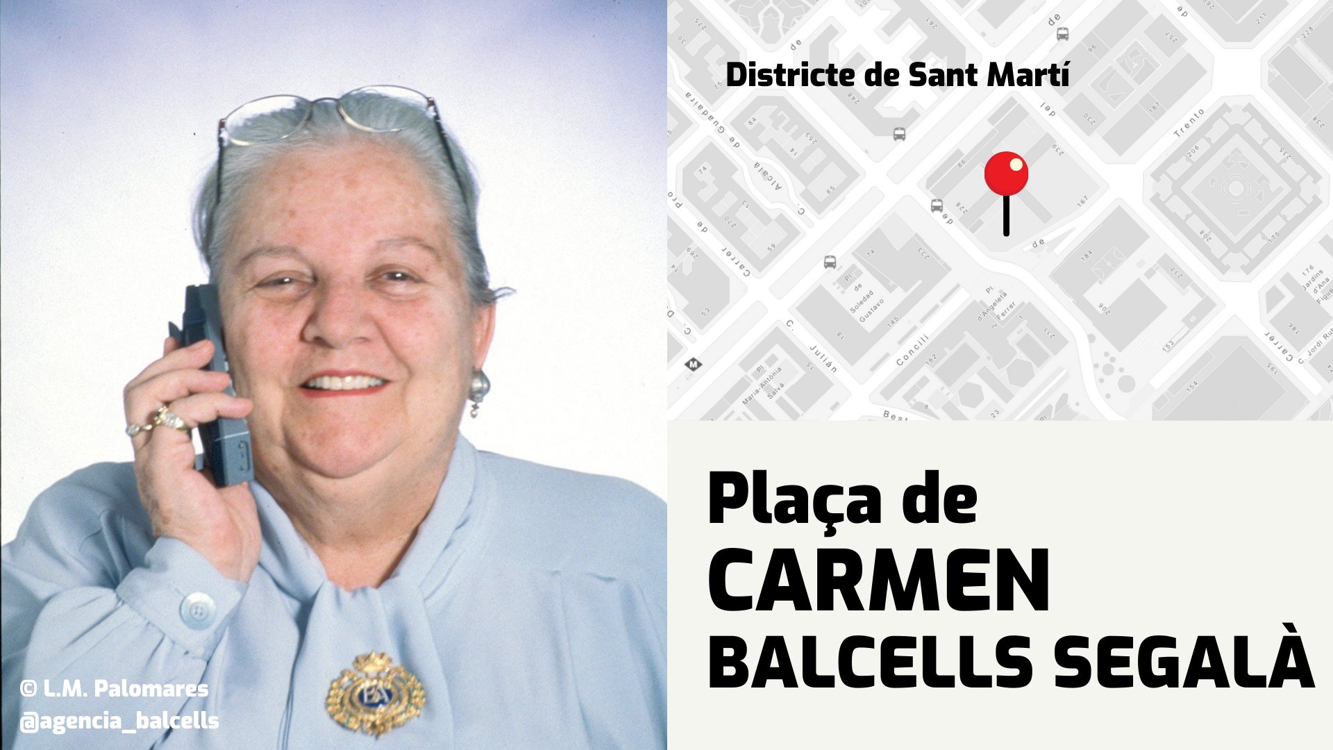Una plaza para Carmen Balcells Segalà - Programas de Memoria ...