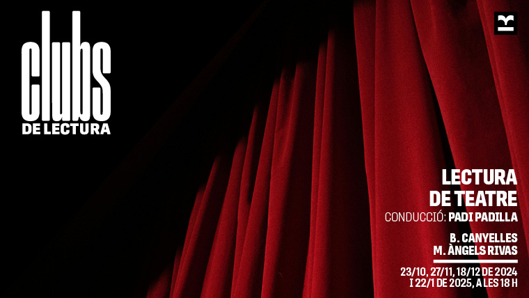 Club de lectura de teatro | Barcelona Cultura