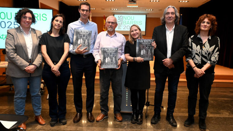 Antonio Silva, Jessica Cabezas y la Fundació Brafa, Premis Nou Barris 2025 | Nou Barris ...