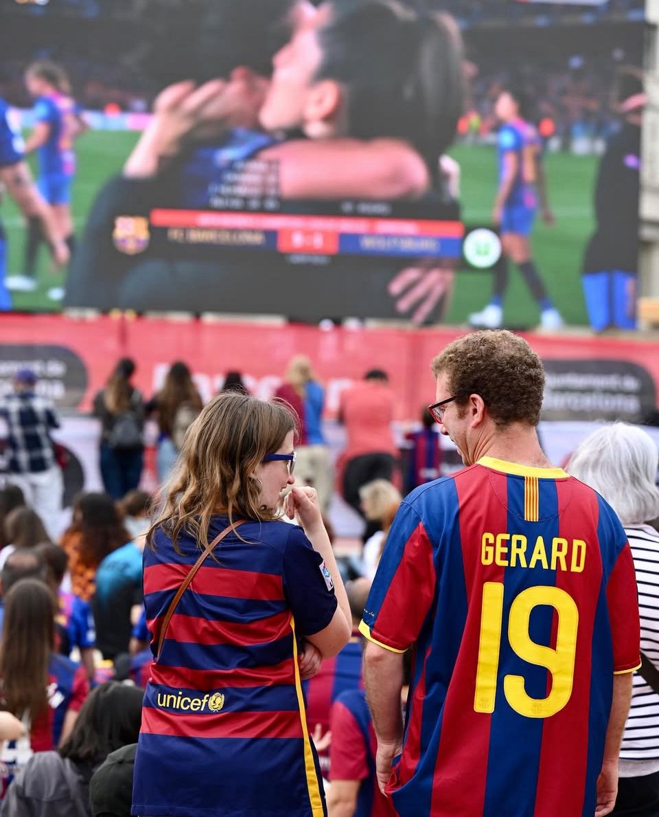 Giant screen to be installed in Parc de les Glòries for the Women’s Champions League final ...